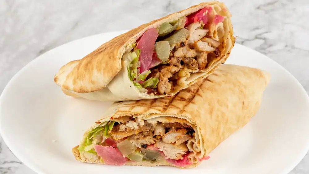 Chicken Shawarma Wrap | Shawarma Alley